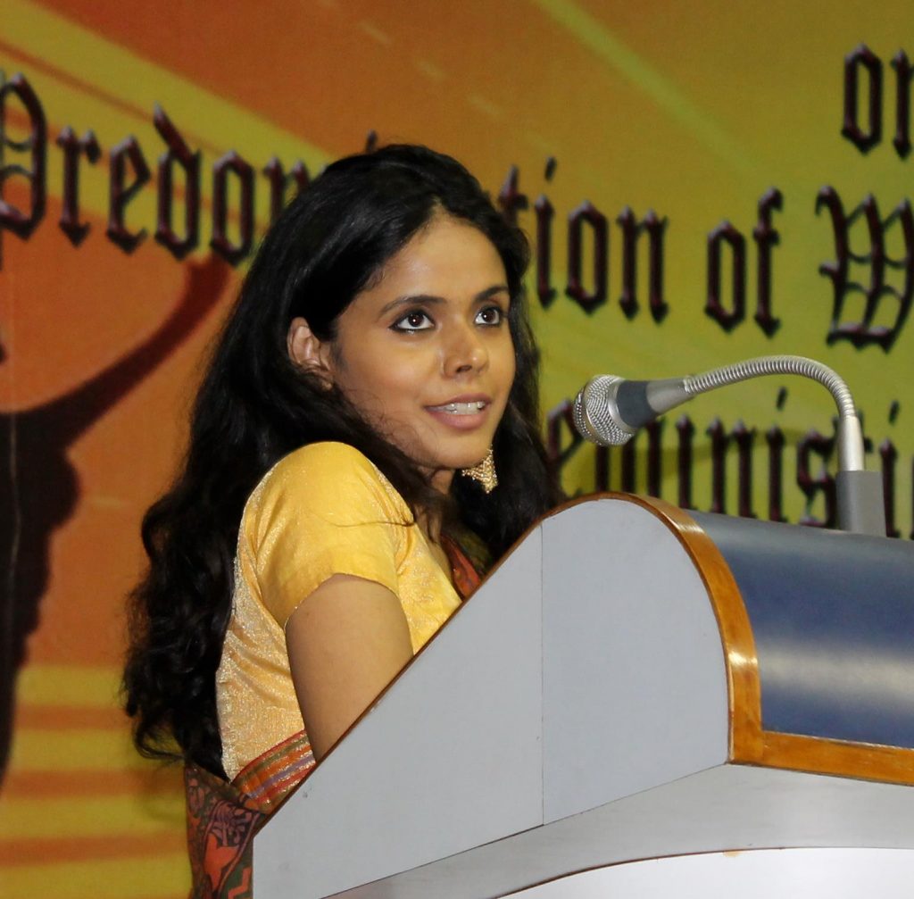 Meena Kandasamy – an Indian poet, fiction writer, translator and ...